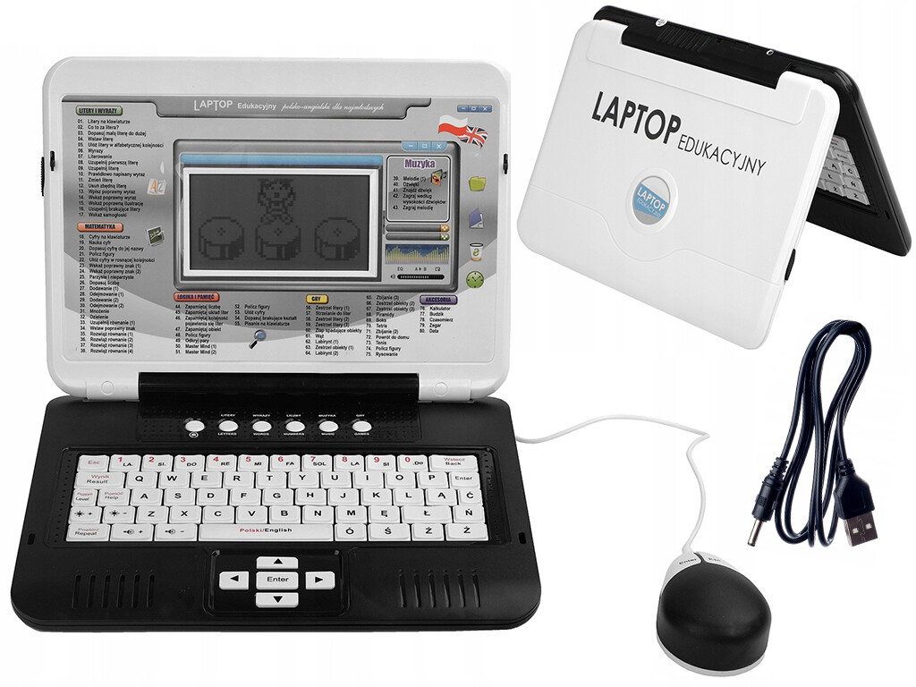 Kindercomputer Lerncomputer 80 Aktivitäten Spielzeug für Kinder ab 3 ...