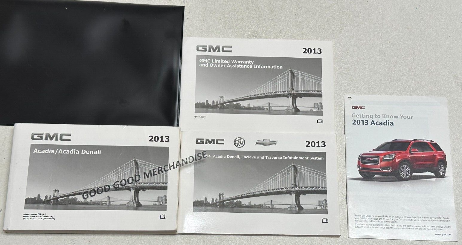 2013 GMC ACADIA NAVIGATION SYSTEM OWNERS MANUAL DENALI SLT2 SLE2 AWD ...