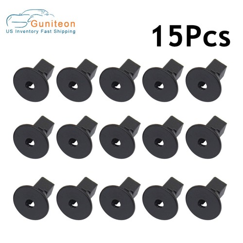 15Pcs For Toyota 90189-06236 Black Fender Liner Screws Grommet | eBay