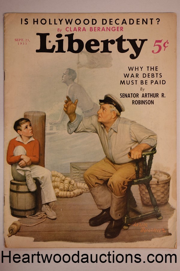 Liberty Sep 23, 1933 Patterson Dial; Richard Connell; Frederick L ...