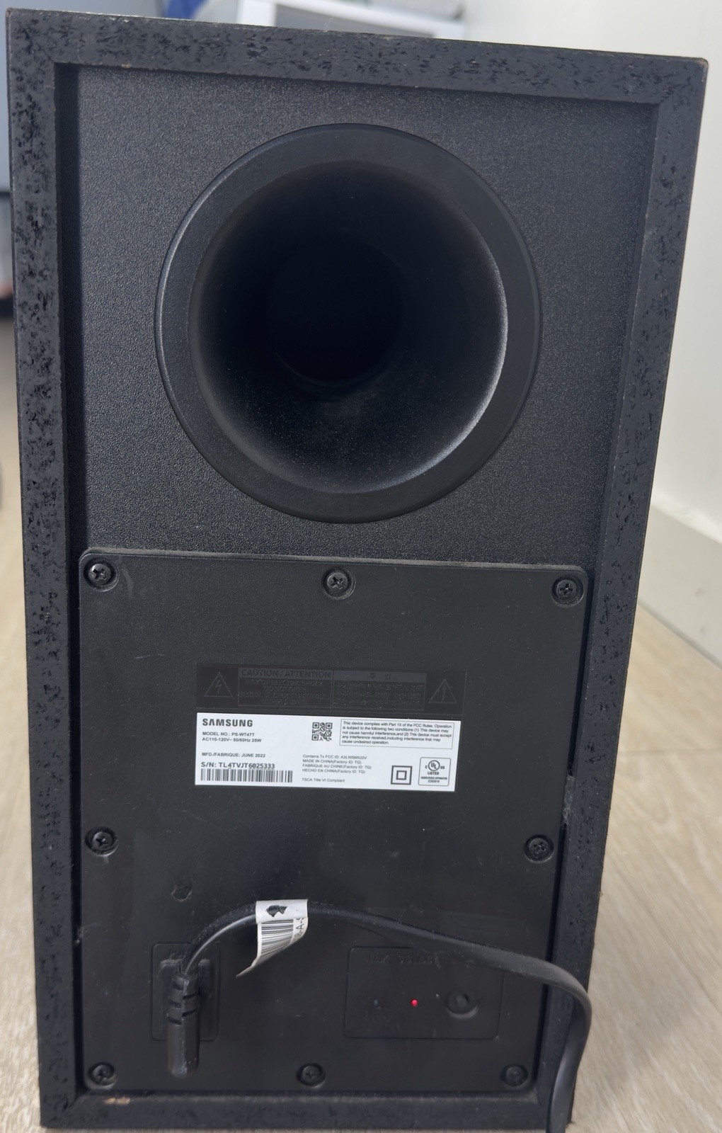Samsung HWA550 2.1-channel Soundbar with Wireless Subwoofer - Black for ...