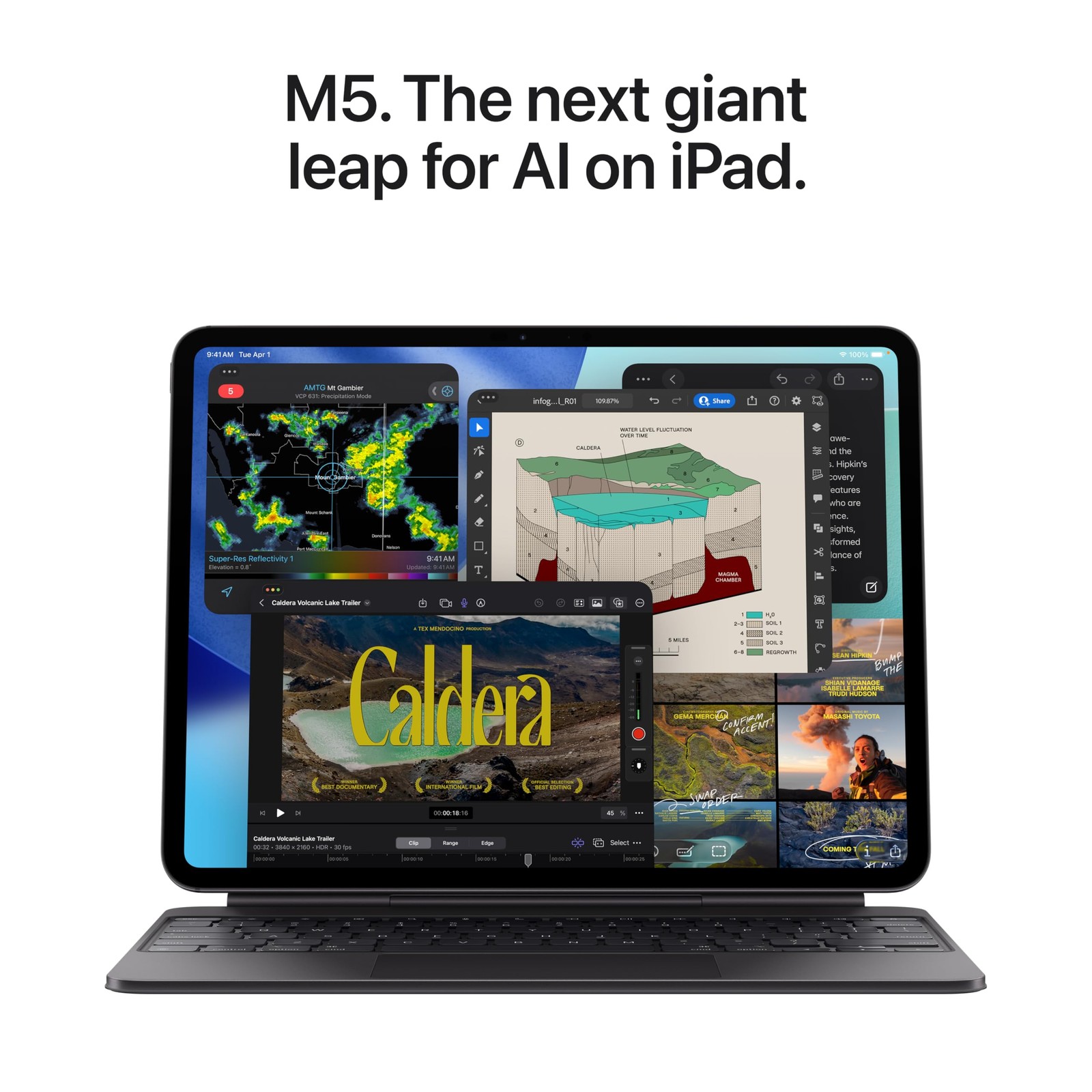 Apple iPad Pro 11" (M5): Ultra Retina, 256GB Mem, 12GB RAM, 12MP ...