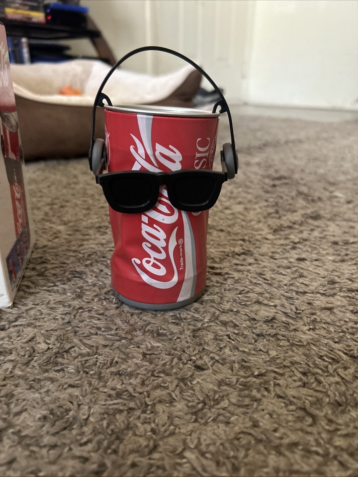 Vintage 1980's Dancing Coke can - Working and tested No Sound Coca Cola ...