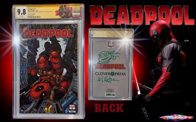 DEADPOOL #1 Eastman Variant CGC Signature Series 9.8 Signed & Sketch | eBay