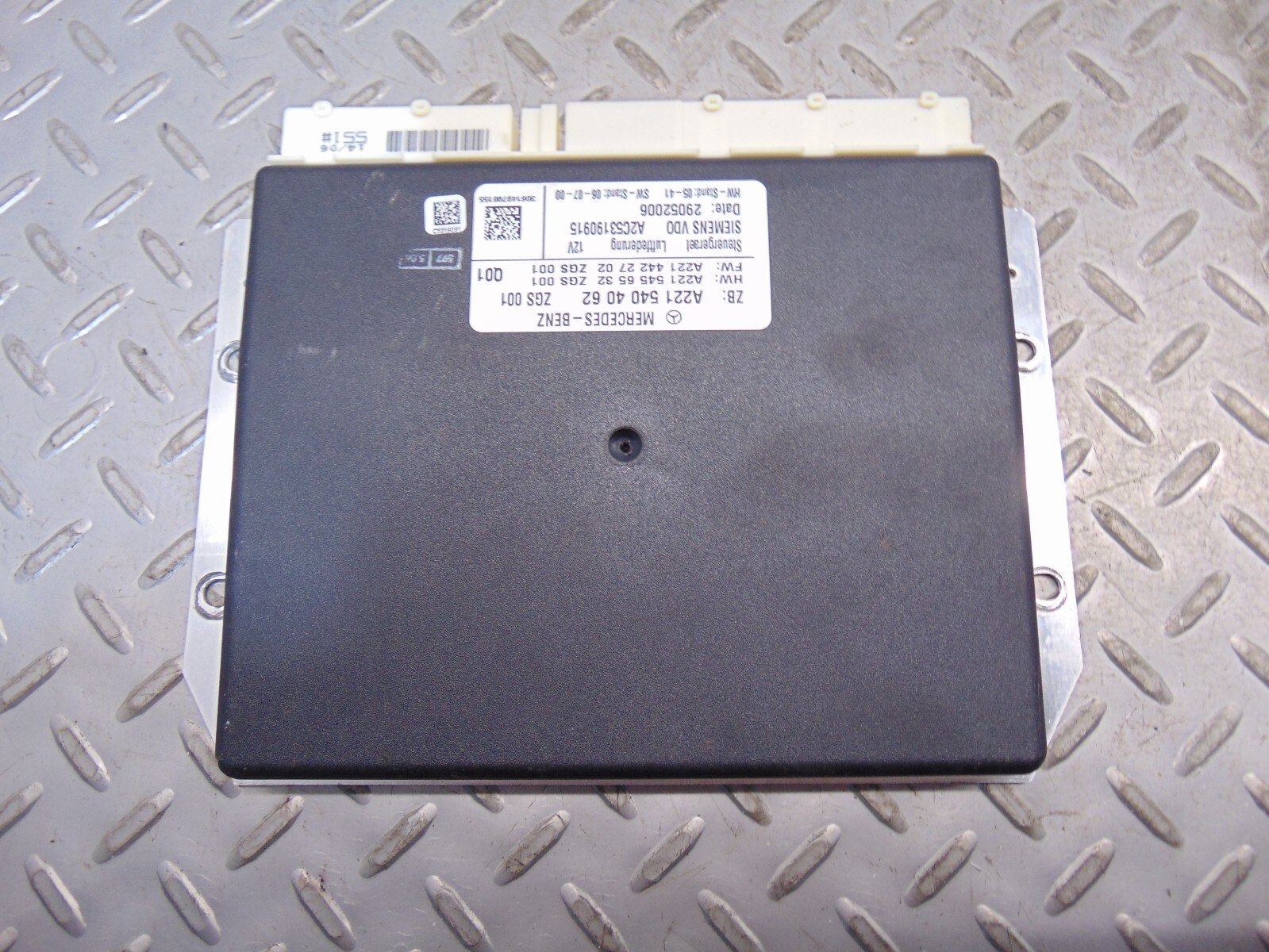 2007-2013 Mercedes S550 Airmatic Air Suspension Control Module Unit | eBay