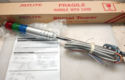 NEW PATLITE BEACON SIGNAL TOWER LIGHT 24 VAC/VDC LCE-02U | eBay