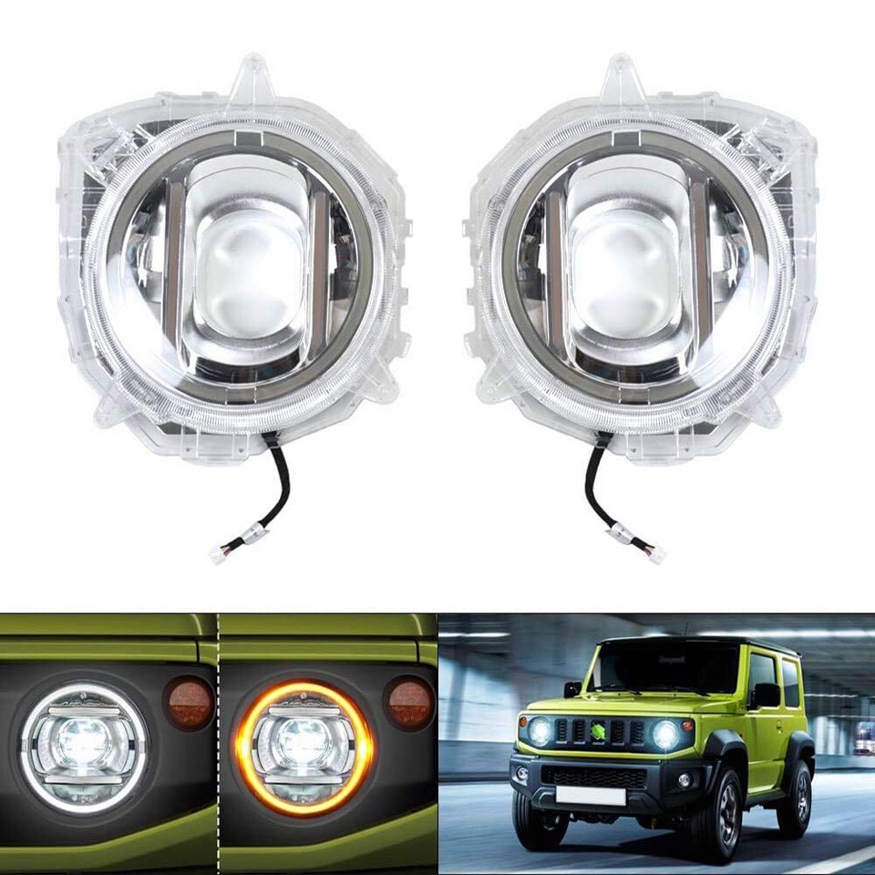 Kit For Suzuki Jimny 2019-20 Replacement Front Headlight Lamps Car ...