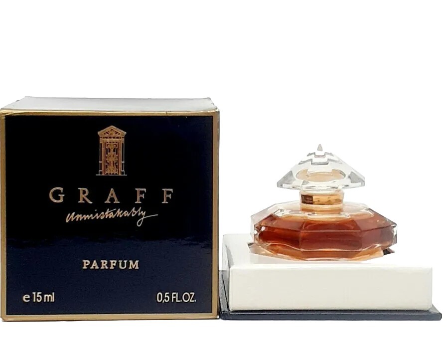 Vintage RARE Graff Unmistakably 0.5 oz Extrait de Parfum SEE ...