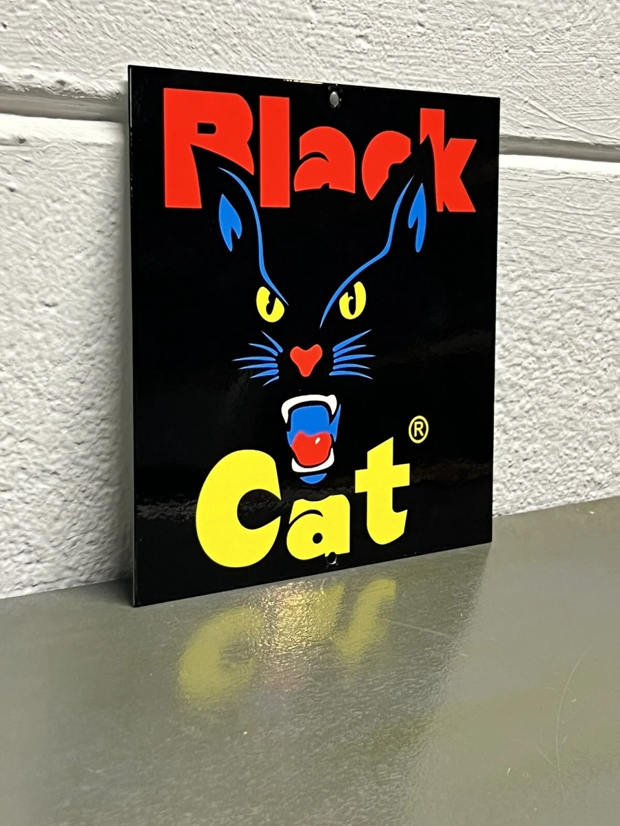 Black Cat Fireworks Logo