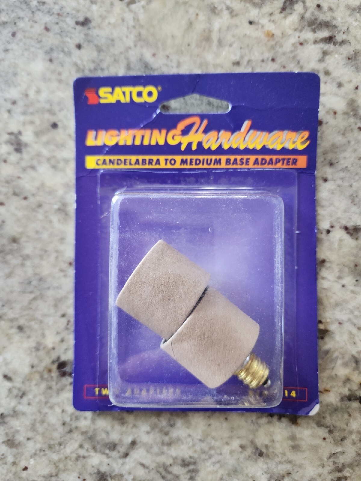 Satco Plastic Candelabra to Medium Base Socket Adapter 1 pk | eBay