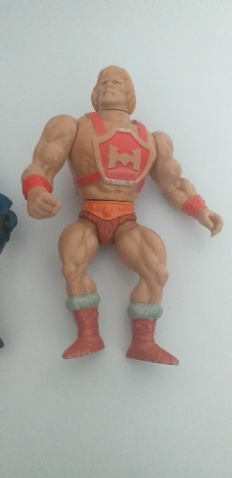 4 VINTAGE HEMAN FIGURES HEMAN MANTENNA BATTLE CAT STRIDOR RED ...