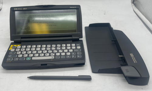 Hewlett Packard UP 320LX Palmtop PC And Dock Tested, works | eBay