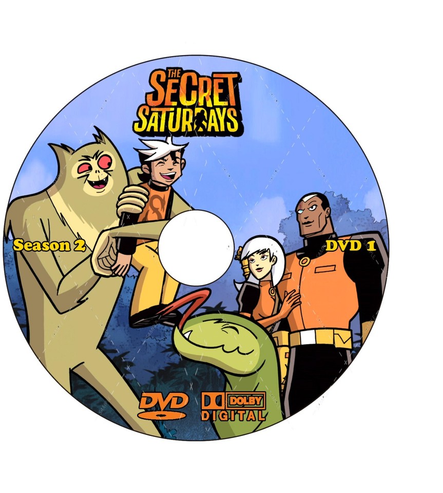 The Secret Saturdays Animated Series Season 1-3 Episodes 1-36 English ...