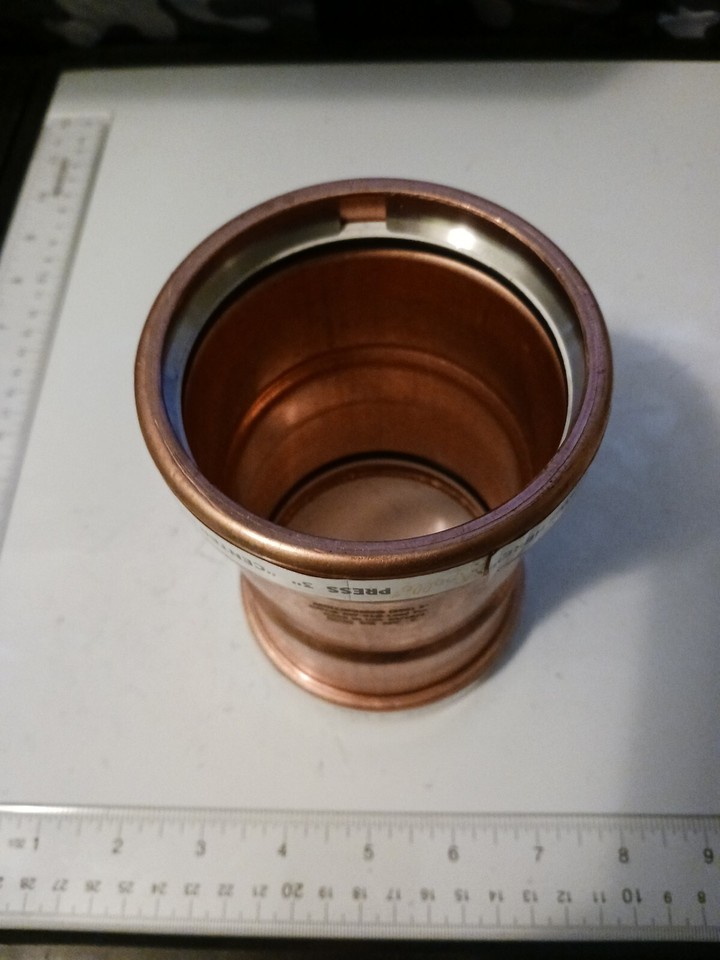 APOLLOXPRESS (800) 3" COUPLING WITH STOP, LF | eBay