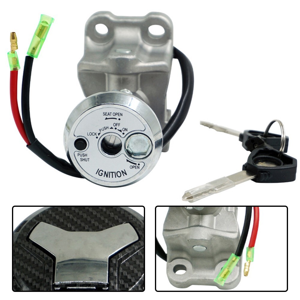 Reliable Performance with Ignition Lock Key Switch for NMAX 155 Silver ...