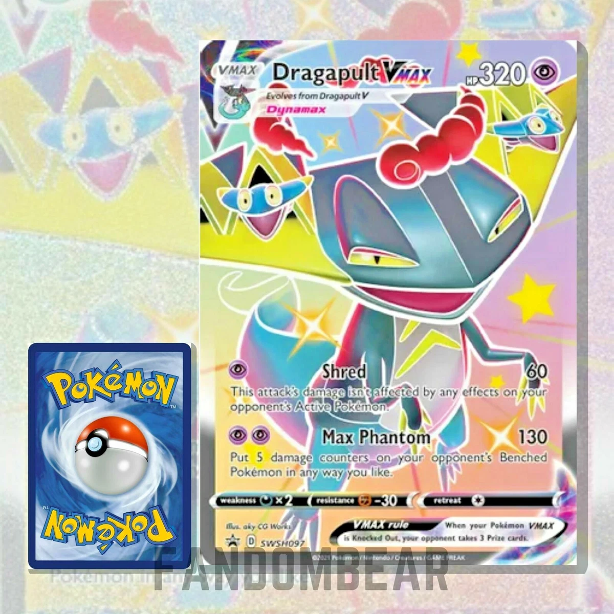 Dragapult V Dragapult VMAX Pokemon TCG Codes PTCGL Store, 53% OFF