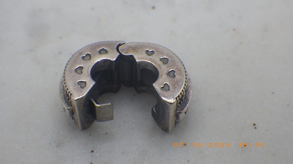 Pandora Silver Sparkling Pave Lines Logo Clip Charm 799042C01 ...