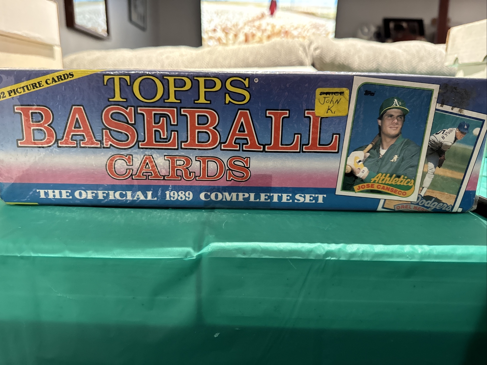 1989 Official Topps Baseball Cards Complete Set of 792 Cards Factory ...