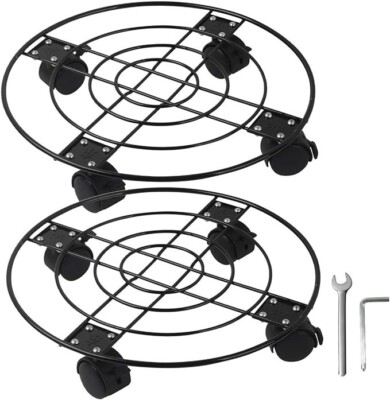Plant Caddies Soporte rodante para plantas de 13 pulgadas con ruedas ...