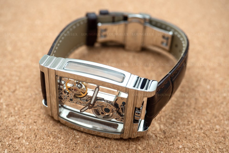 Mens Silver Bridge Manual Mechanical Watch - Brown Leather DIASTERIA ...