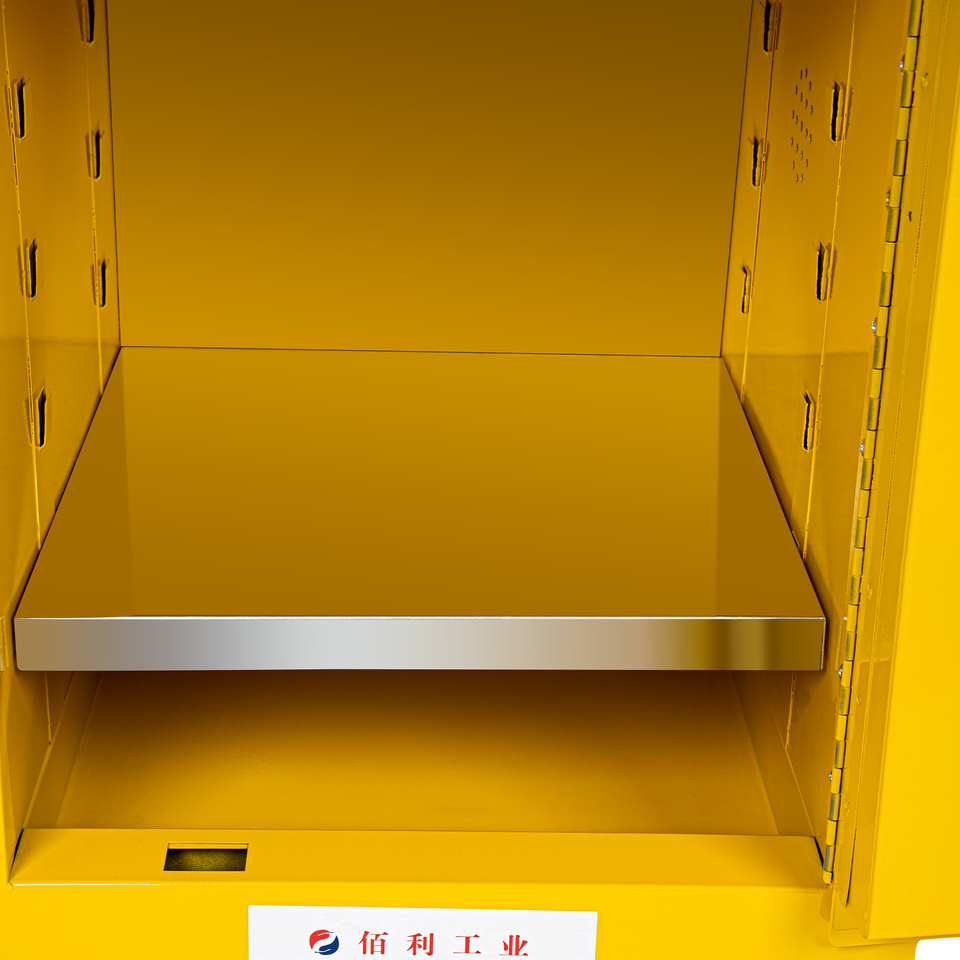 4 Gallon Fireproof Safety Storage Welded Cabinet Bin Flammable Liquid ...