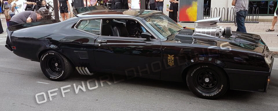 MFP MAD MAX sticker badge MAIN FORCE PATROL Road Warrior Interceptor ...