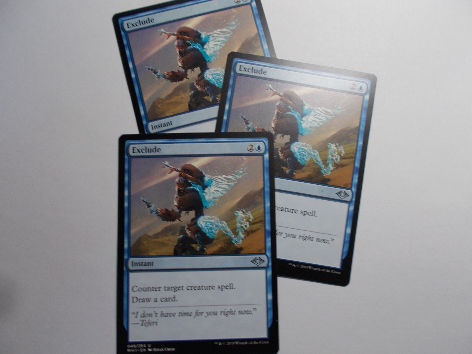 Exclude x3 MTG Modern Horizons Blue Uncommon Instant NM/M | eBay
