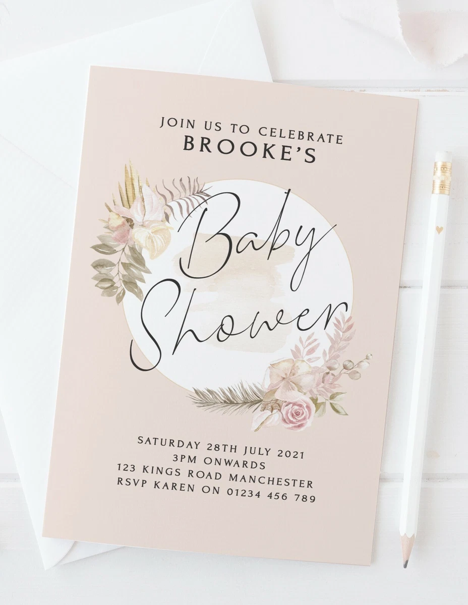 Baby Shower Invitations Neutral