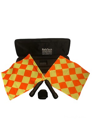 Refstech - Buzzer Referee Flags- Referee | Grelly UK