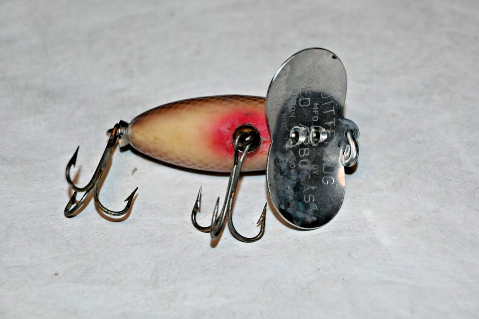 Vintage Fred Arbogast Jitterbug in Brown Scale Finish 1/4 oz Size | eBay