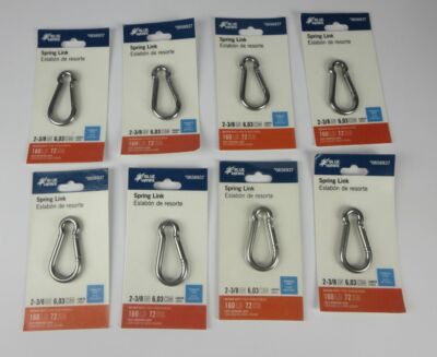 8 Blue Hawk Spring Link 2-3/8 in 160 Lb Stainless Steel - 0656937 - Lot ...