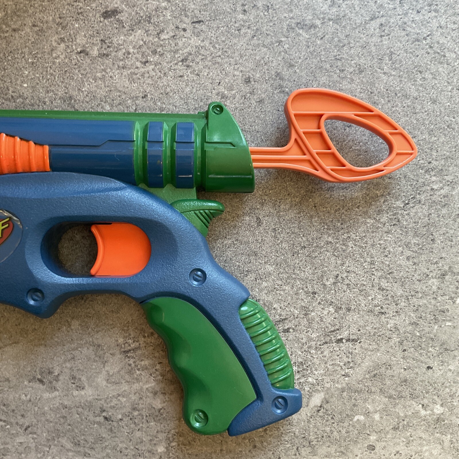 Vintage 2003 Nerf Tech Target Single Shot Dart Gun Blaster- Tested ...