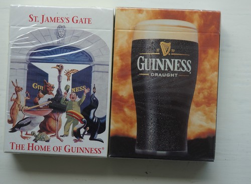 Selection of Guinness Themed Playing Cards Official | eBay