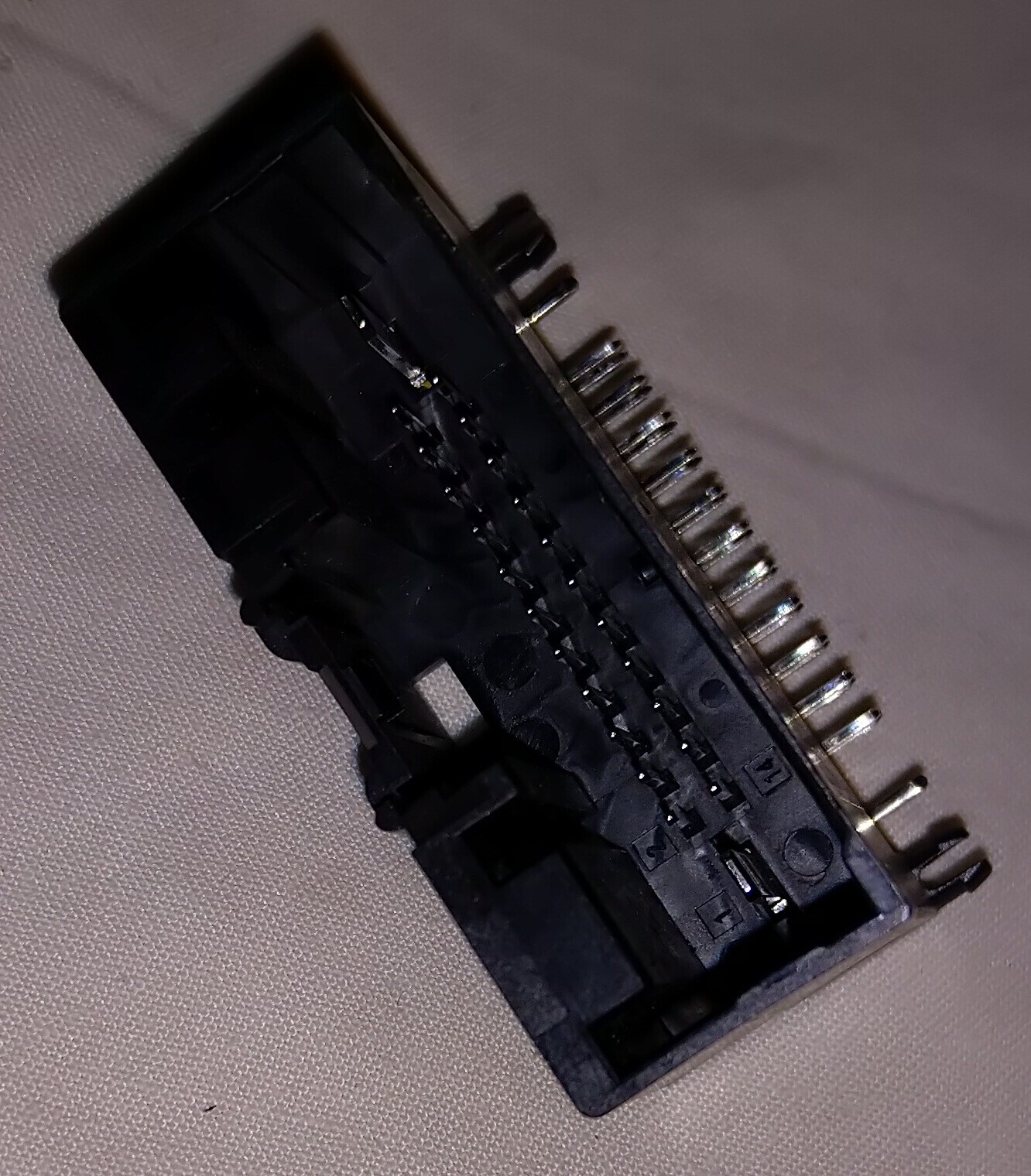 YAZAKI 7386-2047-30 NSEL1507A-COM CONNECTOR-PBC HEADER 24P BLACK (100 ...