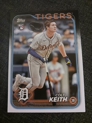 Colt Keith Rookie RC 2024 Topps Update Series Baseball Card #US73 ...