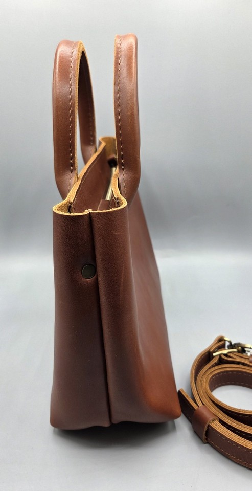 Portland Leather Rainstorm Large Crossbody Handbag Purse Chestnut w ...