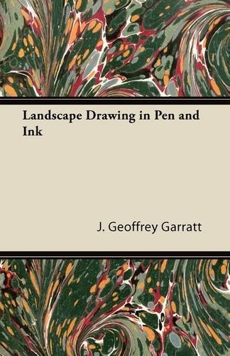 LANDSCAPE DRAWING IN PEN AND INK By J. Geoffrey Garratt **BRAND NEW ...