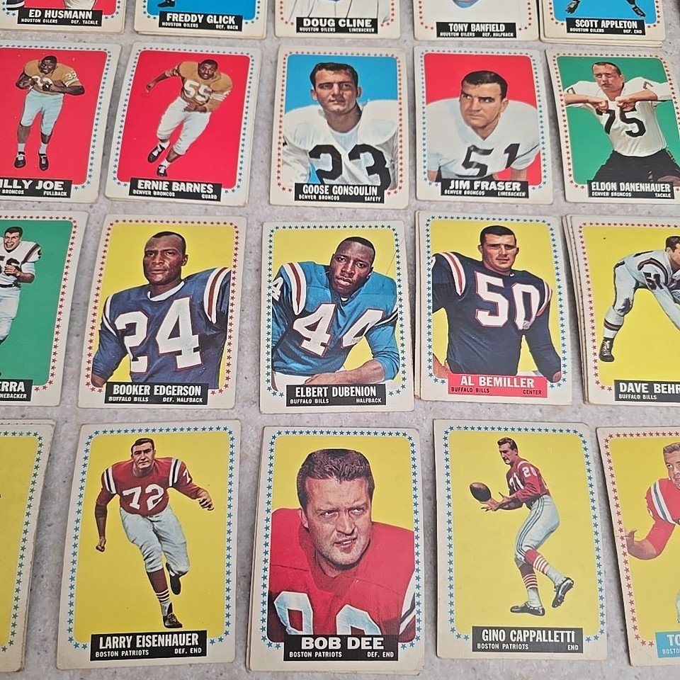 1964 Topps Football Single Cards Your Choice | eBay