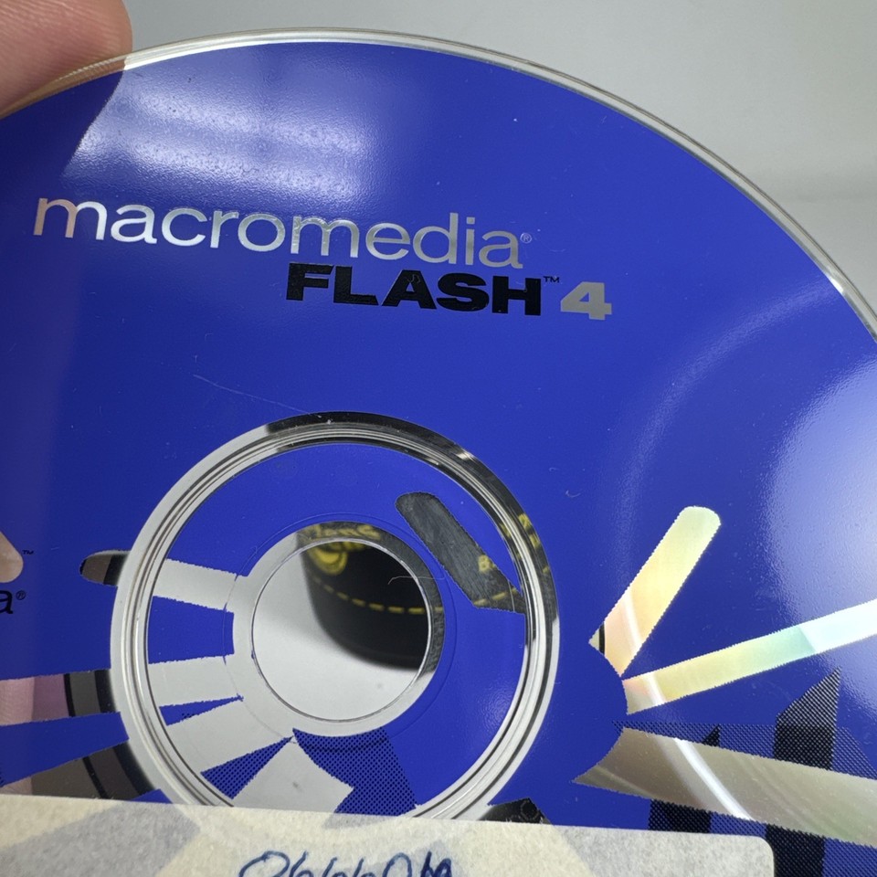 Macromedia Flash 4 for Microsoft Windows 95-98-NT Compatible + Serial Code | eBay
