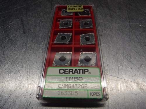Kyocera Ceratip cermet Inserts QTY10 CNMG432GP 1633D5 TN60 (LOC1075A ...