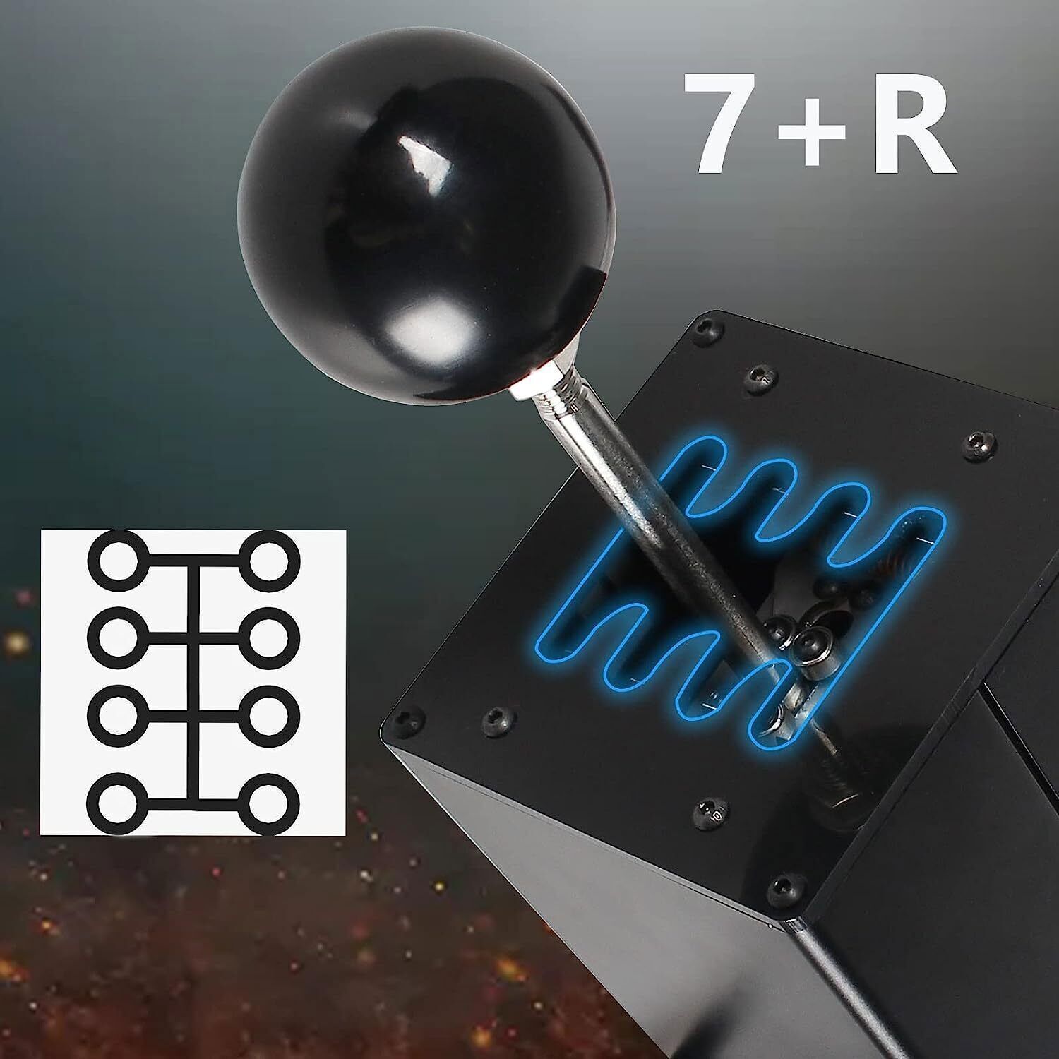 USB H Gear Shifter for PC Sim Racing Game Logitech G27 G29 G25 G920 ...