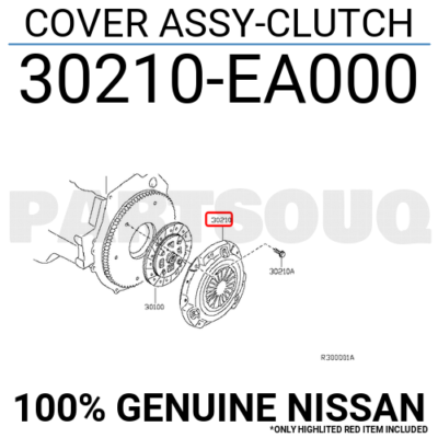 30210EA000 Genuine Nissan COVER ASSY-CLUTCH 30210-EA000 | eBay