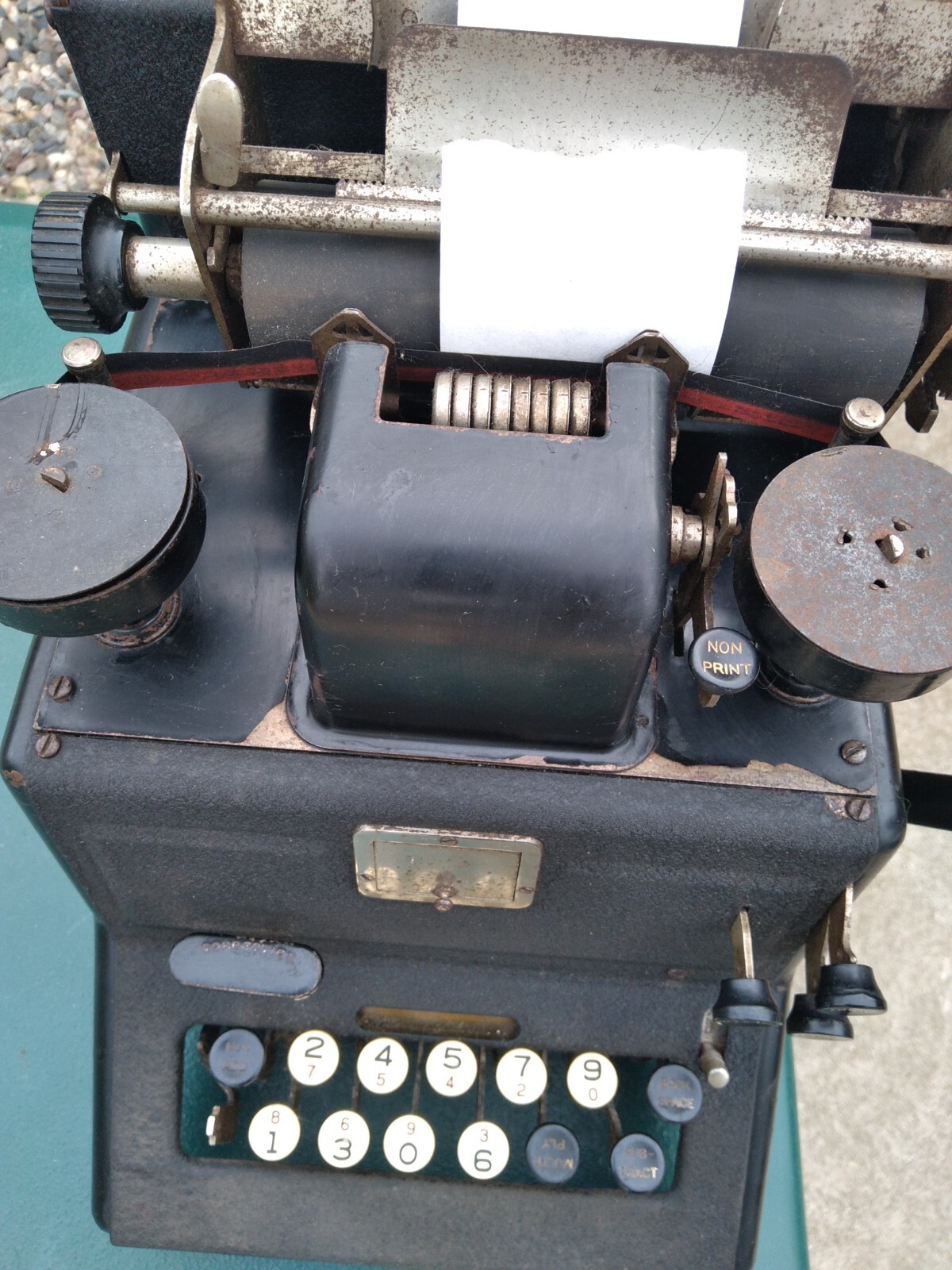 Vintage Dalton Adding Calculating Listing Machine 01003 | eBay