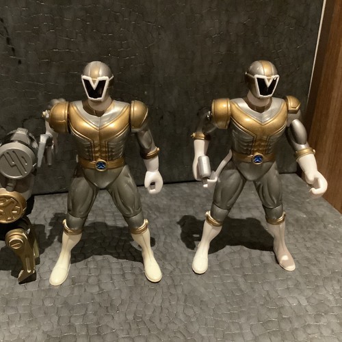 Power Rangers : Lightspeed Rescue - Rescue Titanium Ranger - Figure ...