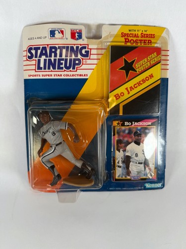 1992 BO JACKSON Starting Lineup Chicago White Sox Still In Package With ...