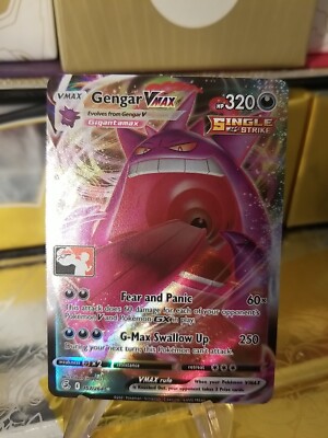 Gengar Vmax Pokemon Prize Pack Series 1 Promo Pokemon Card NM/LP Play ...