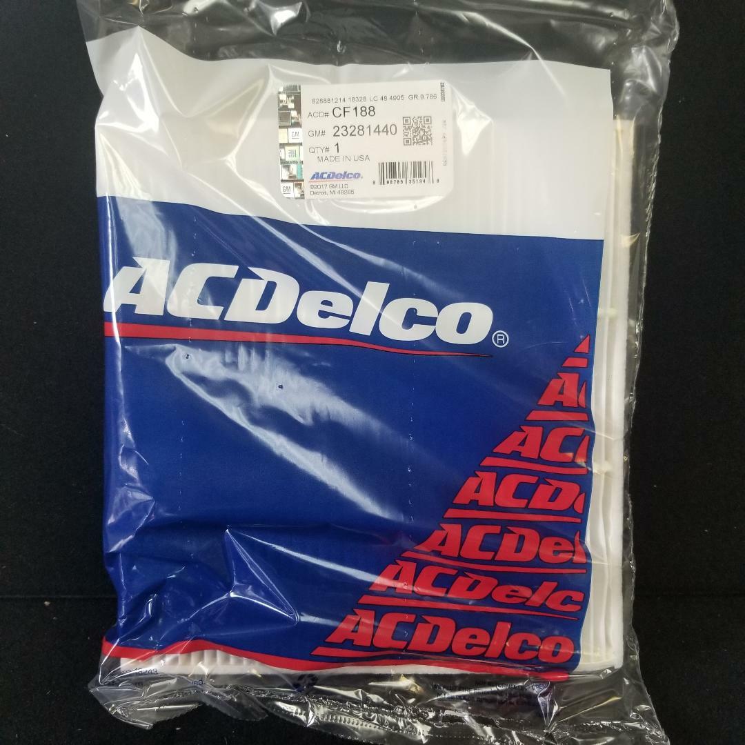 AC-DELCO CF188 - Air filter cross reference
