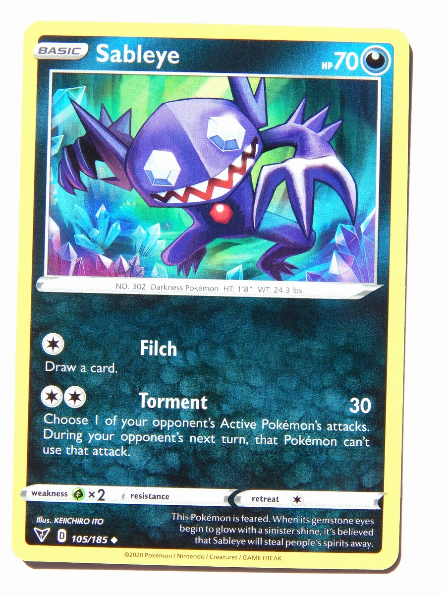 Pokemon Sableye Card