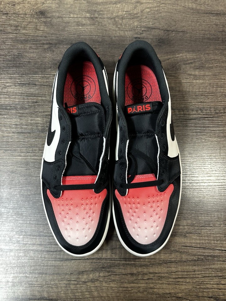 Nike Air Jordan 1 Retro OG Low X PSG Sail Pink Oxford HF8828-100 Men’s ...