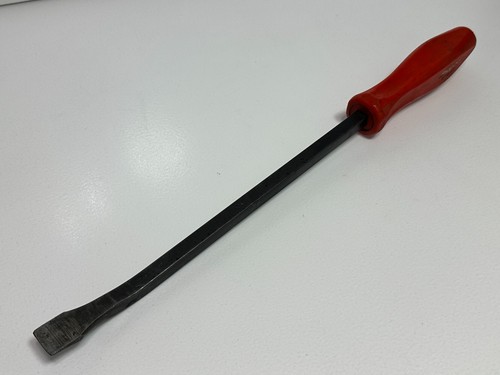 Snap On Tools USA Made SPB18A RED 18" Heavy Duty Pry Bar Classic Hard ...